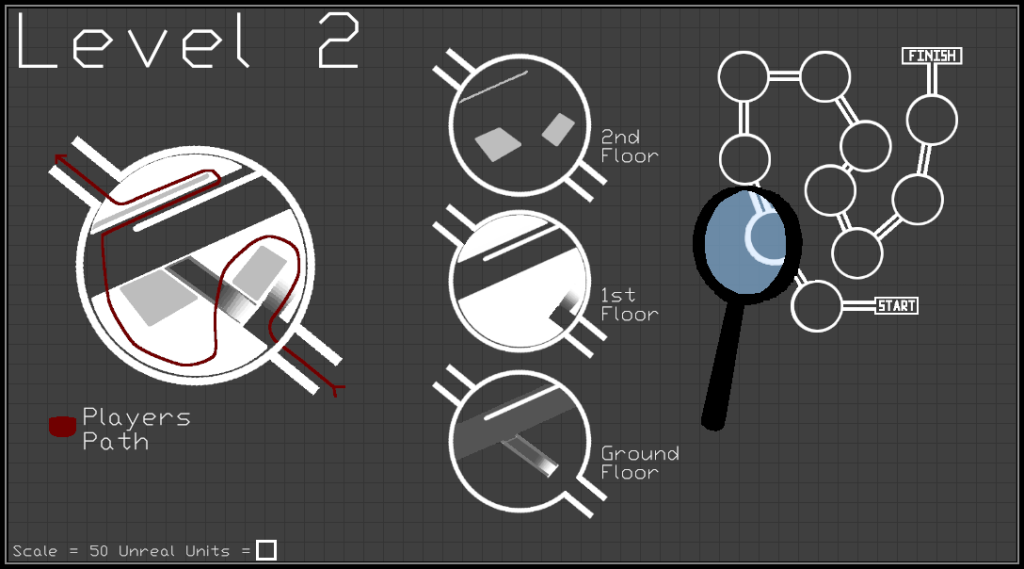 The diagram on the right shows how I imagined an individual space would ...